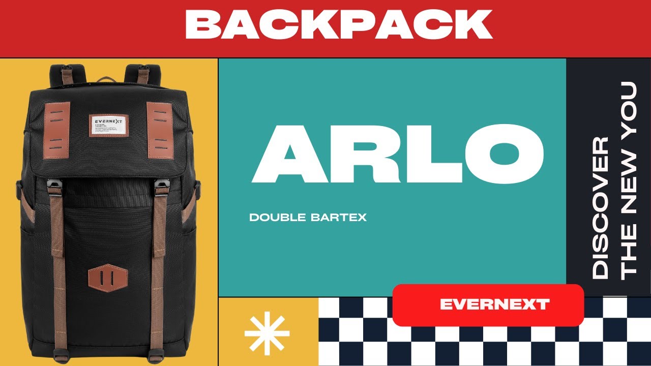 BACKPACK ARLO - EVERNEXT - YouTube