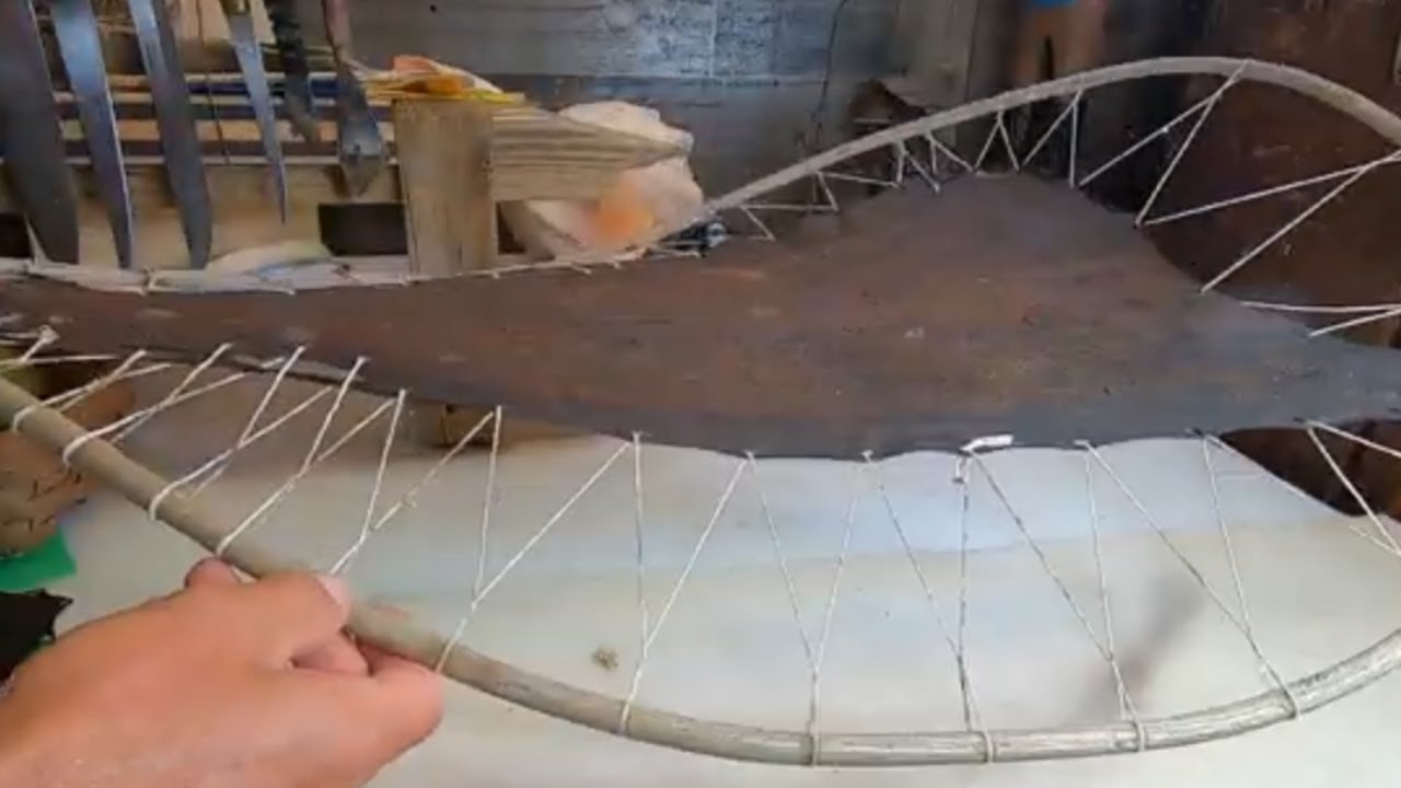 HOW TO MAKE FISH SKIN LEATHER WITH SUMAC - YouTube