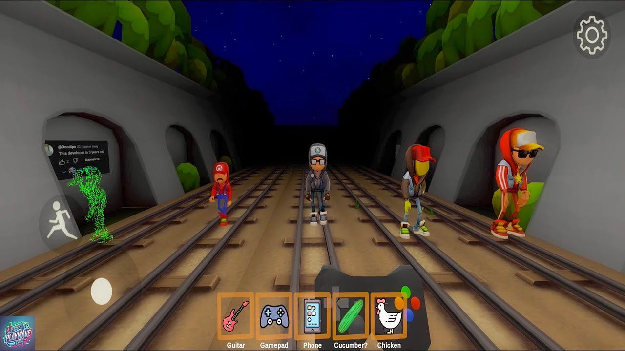Subway horror: CHAPTER 2 Full Game Walkthrough - YouTube