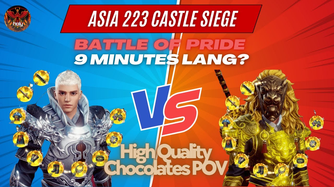 MIR4 Greatest Castle Siege ASIA223 ~ WLD Animals PH-Alliance vs Hall of ...