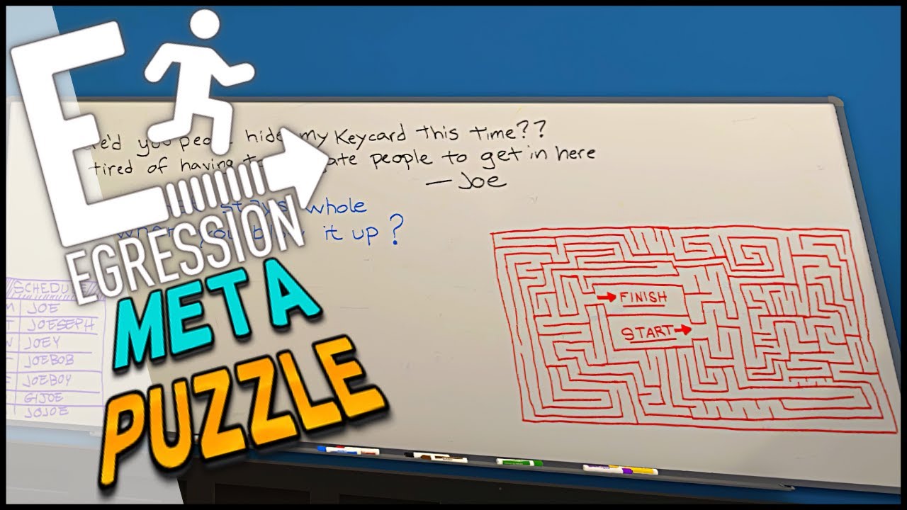 Egression VR - The Meta Puzzle - Escape Room Simulator - YouTube