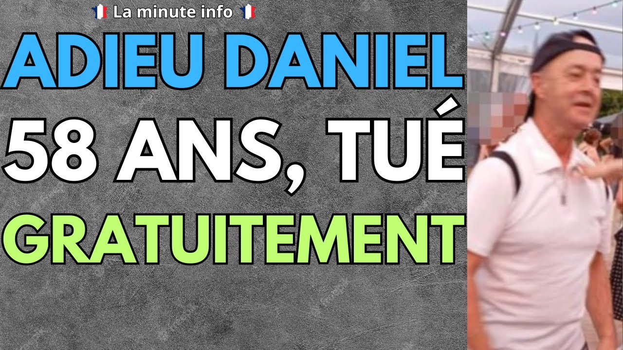 ADIEU DANIEL 58 ANS , TUÉ GRATUITEMENT ALORS QU'IL PROMENAIT SON CHIEN ...