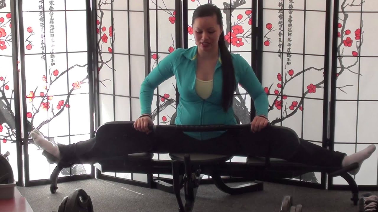 Jenny: Power Twister 180 Degree Split Training - FMK Trademark! - YouTube