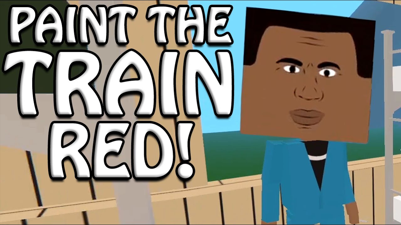 PAINT THE TRAIN RED! PTTR CUSTOM MAPS! (Early Access Gameplay 1080p ...