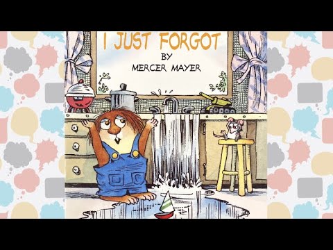 I Just Forgot~ Read Aloud ~Bedtime Story ~ Children's Story ~ - YouTube