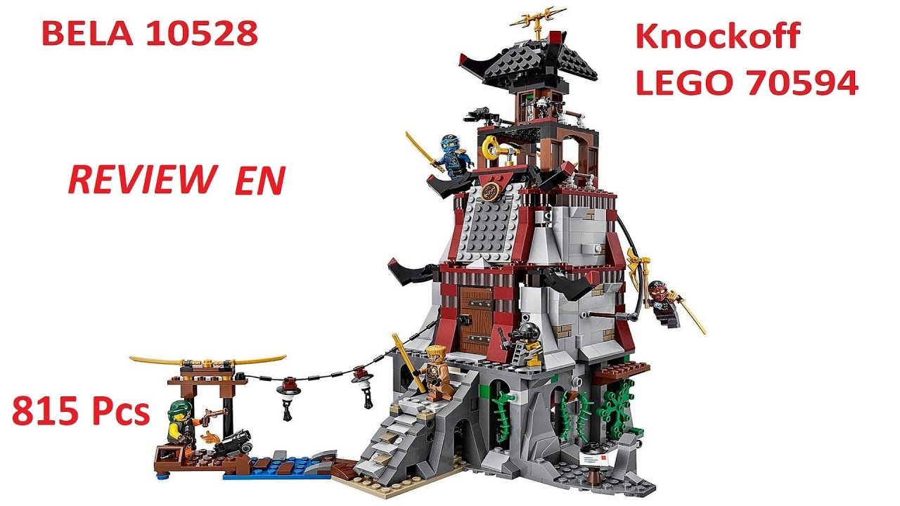 EN #25 BELA 10528 The Lighthouse Siege LEGO 70594 Clone Review EN - YouTube