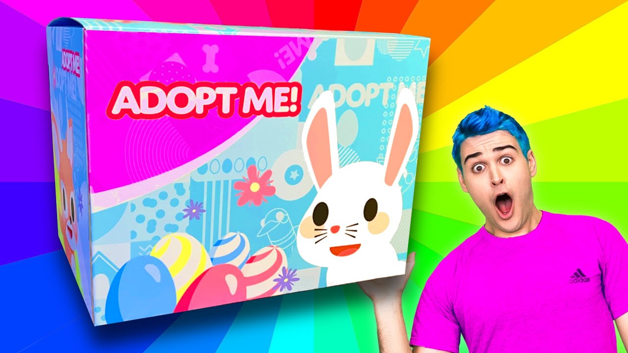 Adopt Me Admins Sent Me This GIANT MYSTERY BOX! Adopt Me Unboxing - YouTube