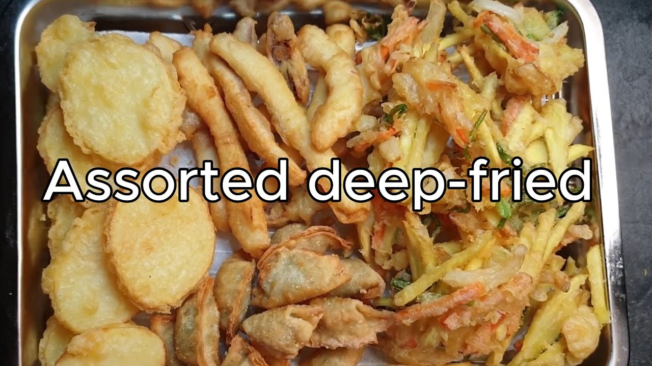 Assorted Fried set #koreanfood #cooking - YouTube