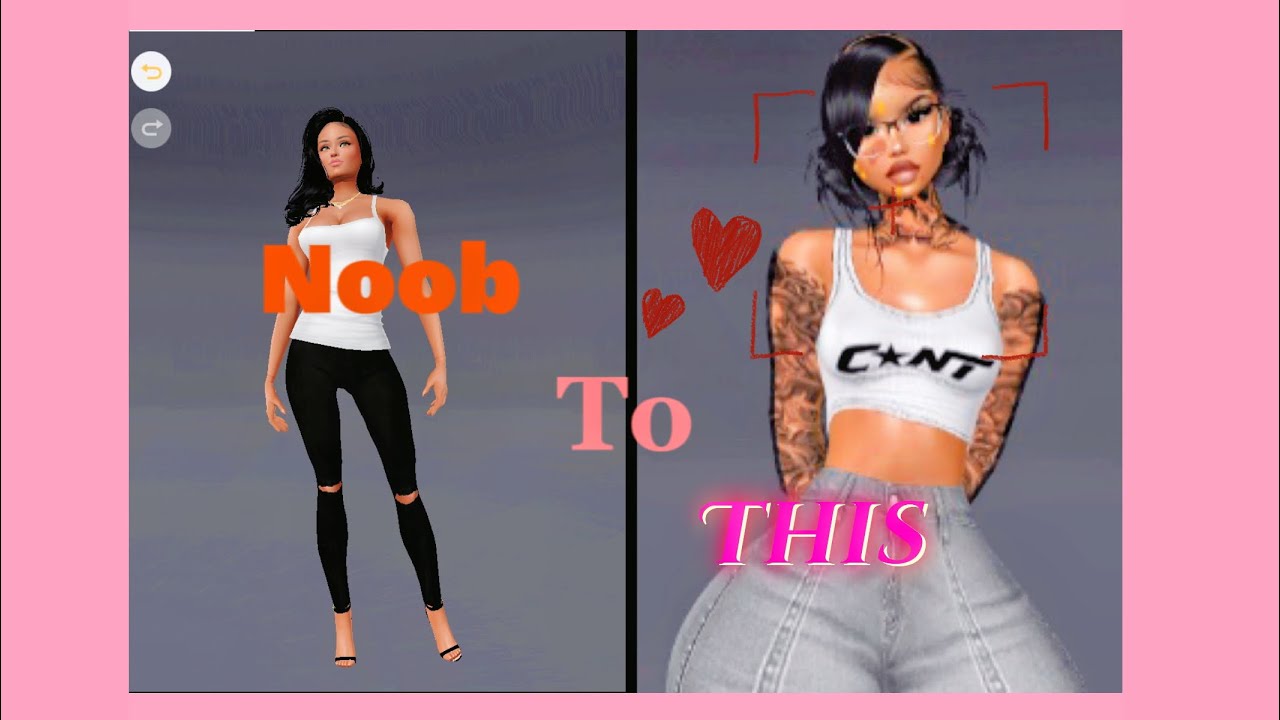 How to get your imvu avatar looking better for beginners #imvu #tutorial #viral - YouTube