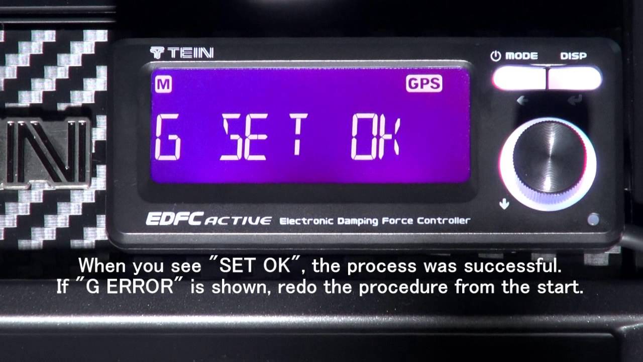 EDFC ACTIVE Correction of G-Force Direction (Recognizing Controller ...