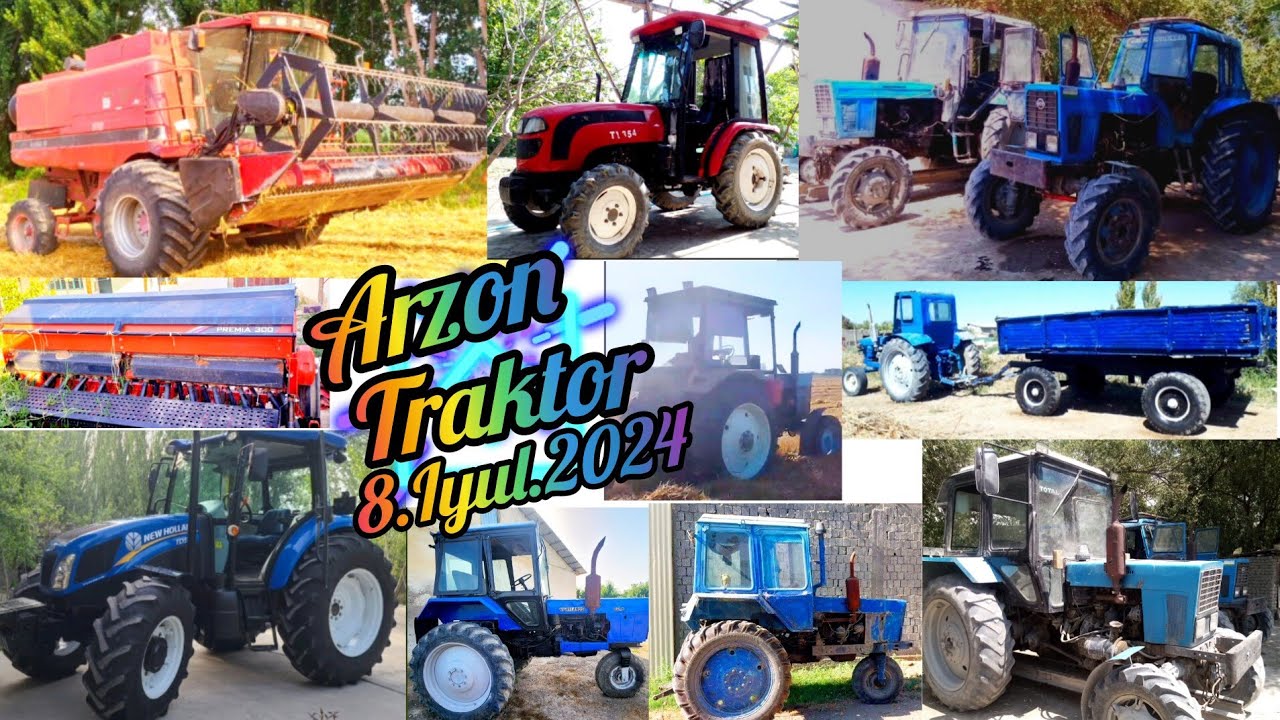 Arzon Traktorlar 8.Iyul.2024 Belarus Mtz Ttz T28 T40 Mini Tractor New ...