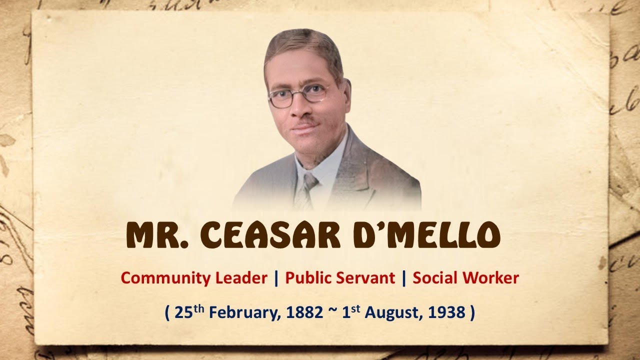 Mr. Caesar D’mello 143rd Heavenly Birthday !!! - YouTube