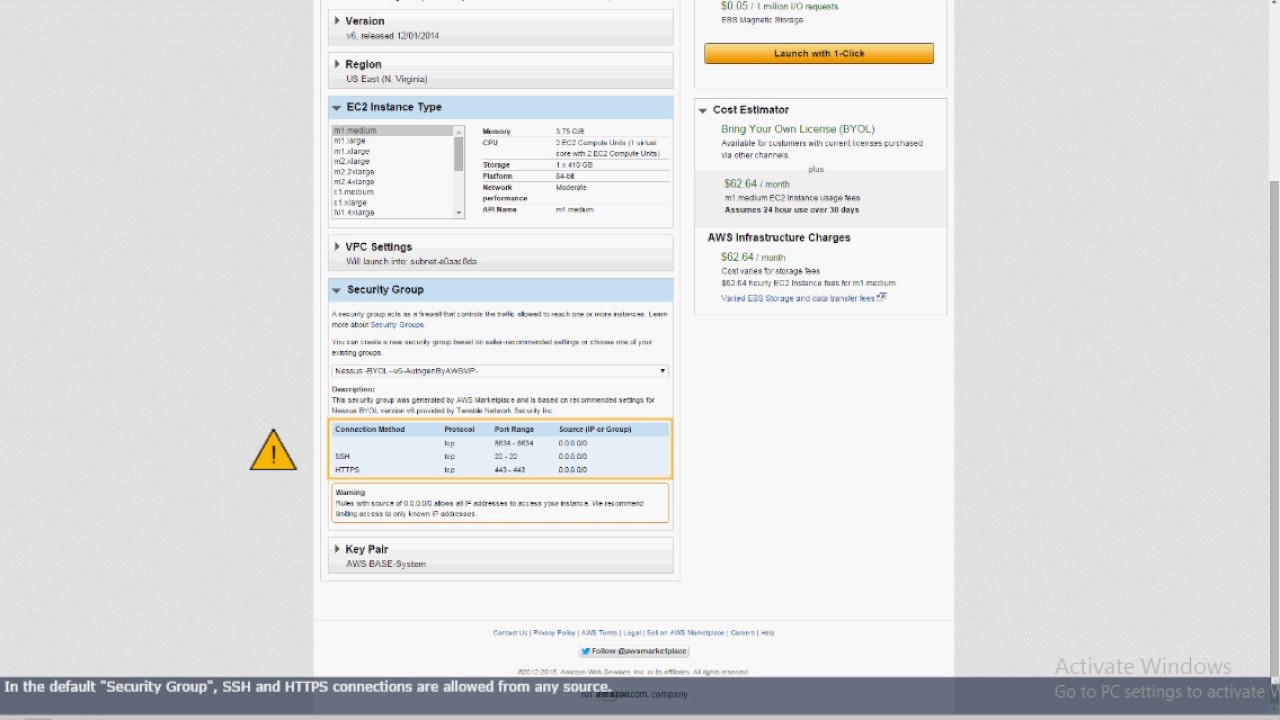 Nessus AWS Deployment - YouTube