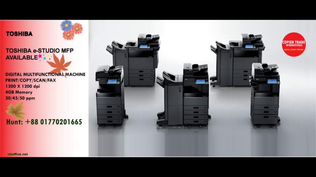 Cleaning TOSHIBA RDF Scanner CTi GROUP - YouTube