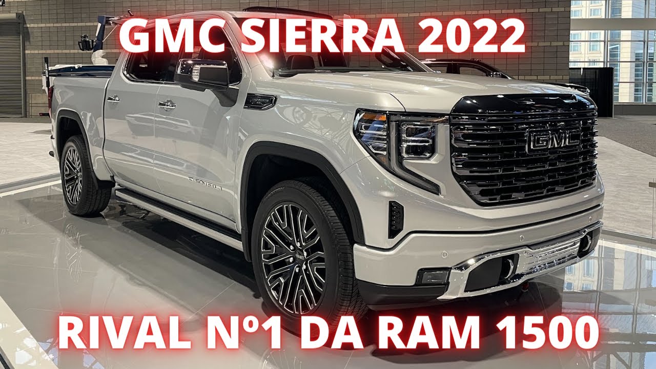 LANÇAMENTO PICAPE GMC SIERRA 1500 MELHOR CONCORRENTE DA RAM 1500 NO ...