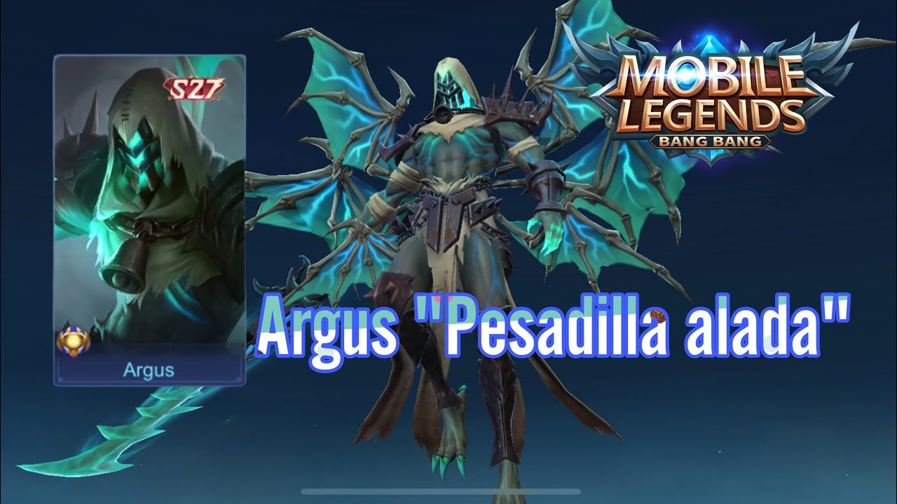 Probando la nueva apariencia de Argus ´´Pesadilla alada´´ - Mobile ...