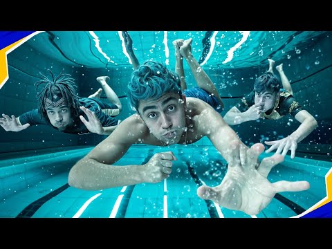 QUEM FICA MAIS TEMPO NA PISCINA DA MANSAO DO RAIO? *desafio impossível