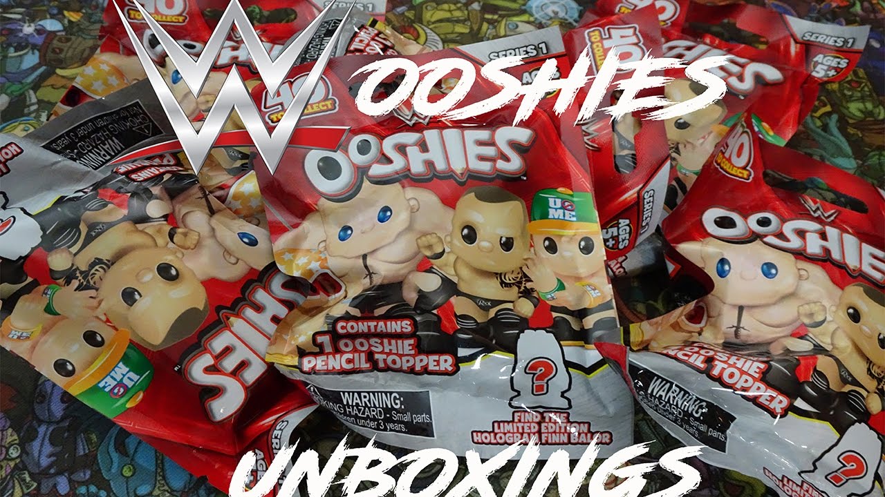 WWE OOSHIES UNBOXING BLIND BAGS #1 - HUNT FOR THE HOLO DEMON KING ...