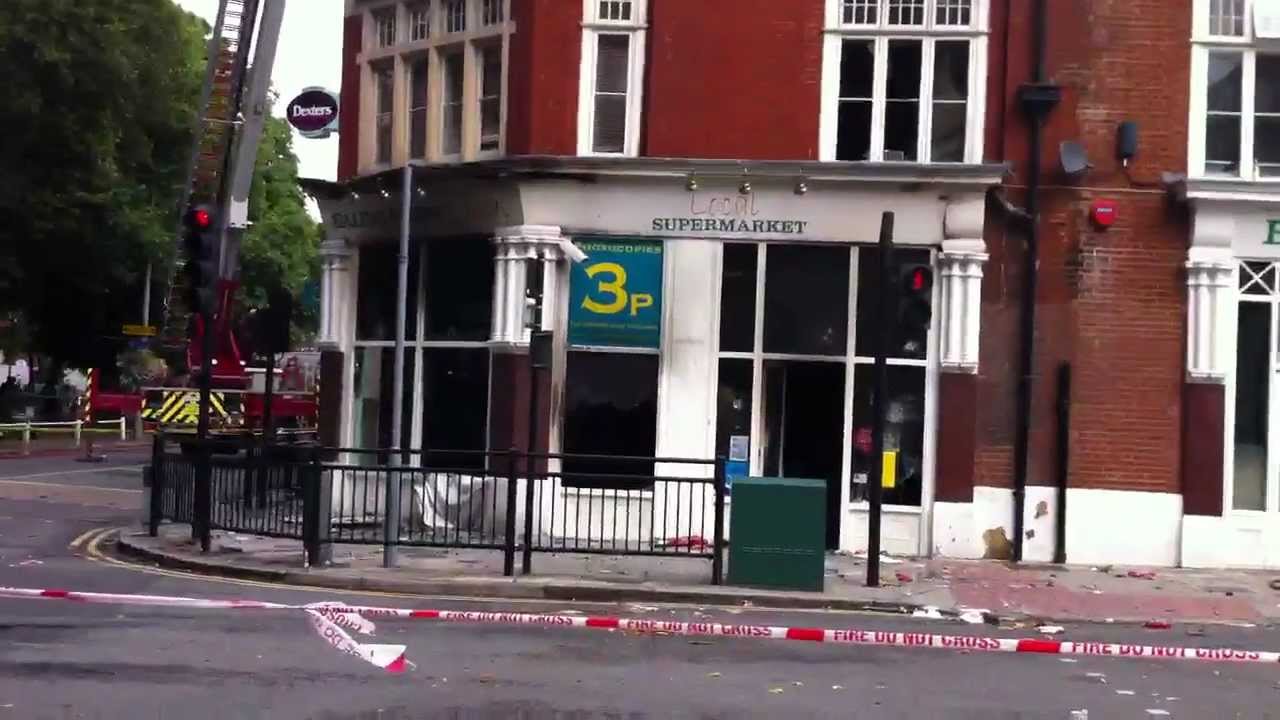 Ealing Broadway West London - Riot Aftermath - The Day After! - YouTube