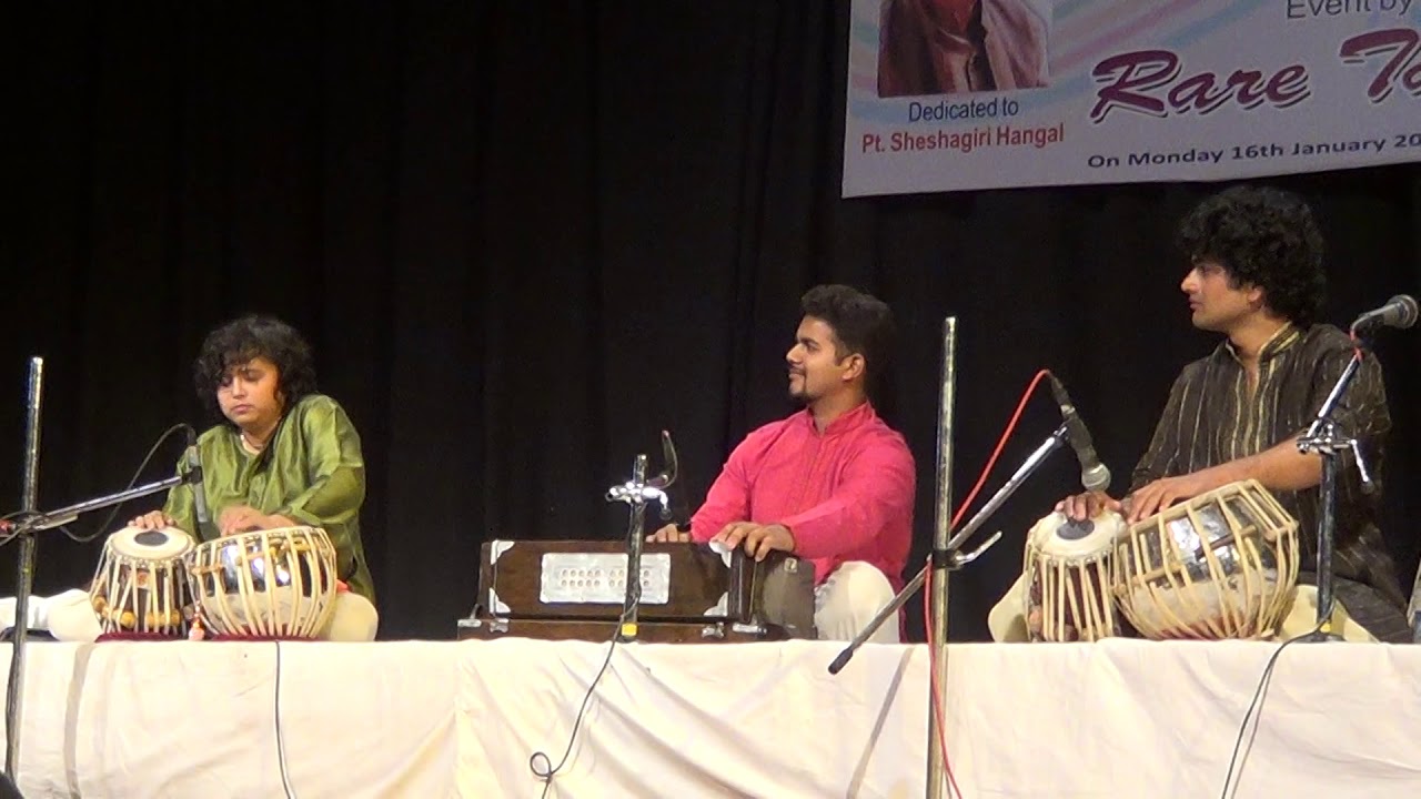 Rimpa Siva And Uday Kulkarni Duet Tabla Dharwar Part 2 2017 Youtube