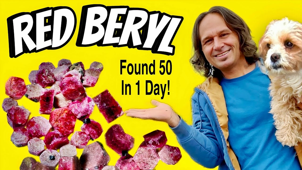 A Rare Opportunity to Explore Red Beryl in Utah! Open To Public! - YouTube