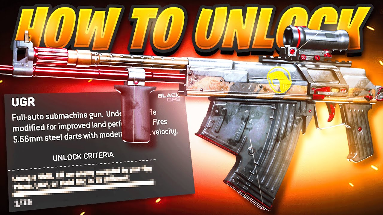 How To Unlock The *NEW* UGR Fast in Warzone & Cold War!🔥 - YouTube
