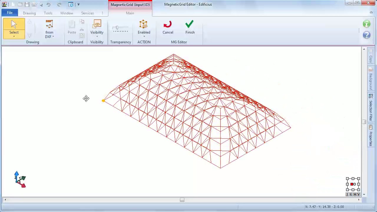 Edificius Tutorial - Inserting a 3D MagneticGrid using DXF auto detection - ACCA software - YouTube