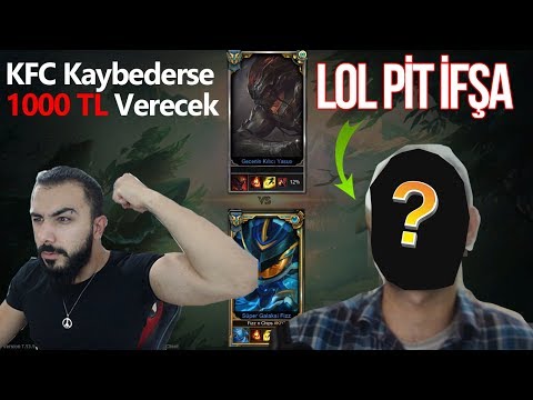 KFCEatBox ile 1000 TL'sine VS! İlk Kameralı Video | Lol Pit