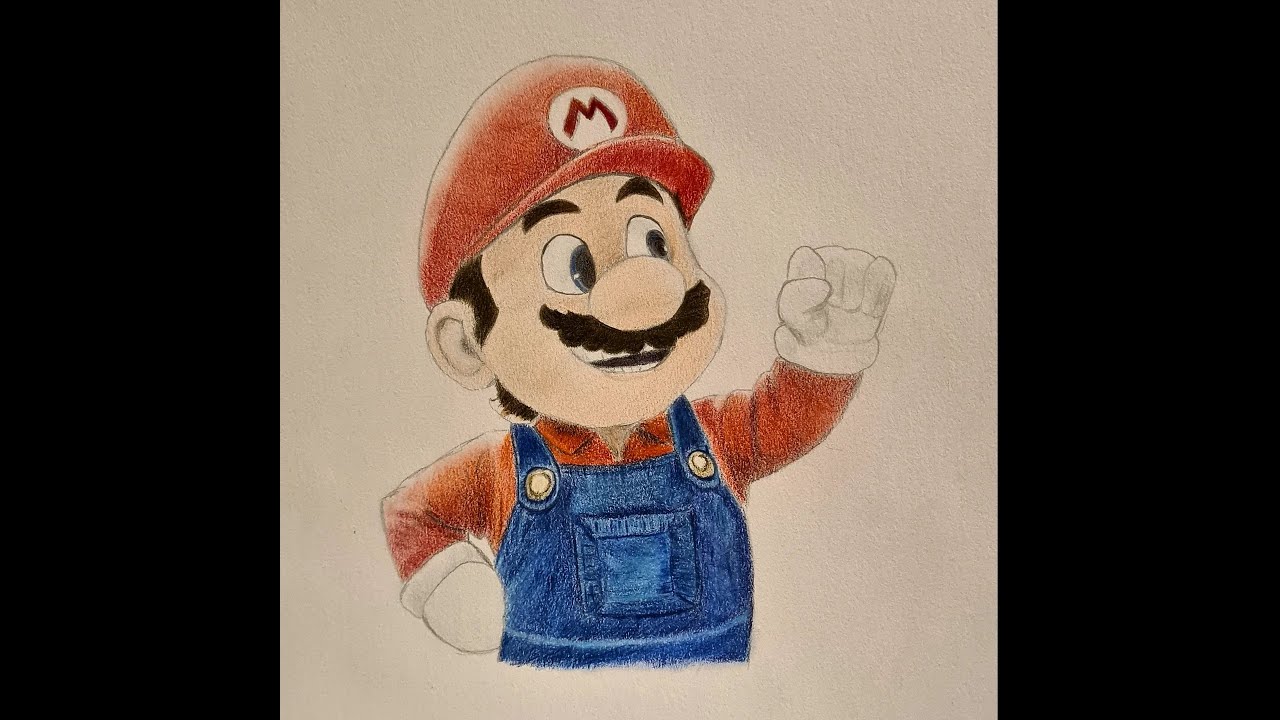Drawing Mario - The Super Mario Bros Movie | The Art of Anil - YouTube