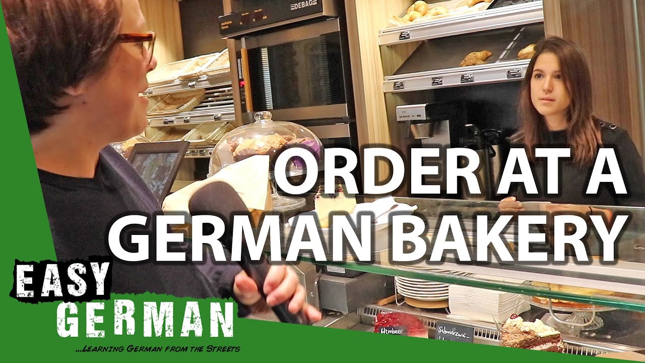 How to order something in a German bakery? | Super Easy German (101 ...