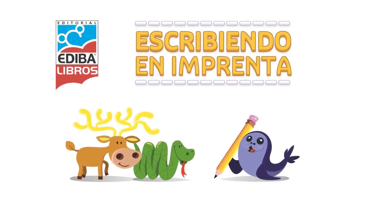 Imprenta - Las letras formadas con palitos (2ª parte) - YouTube