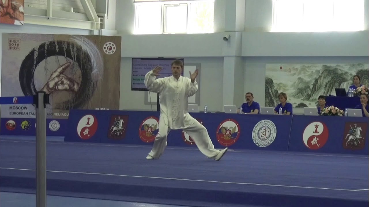 3rd European Taijiquan & Neijiaquan Championships 2018 - Part 1 - YouTube