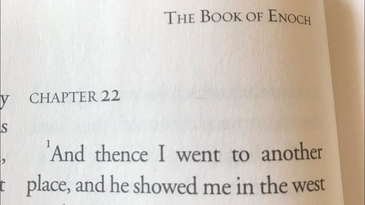 Enoch chapter 22 - YouTube