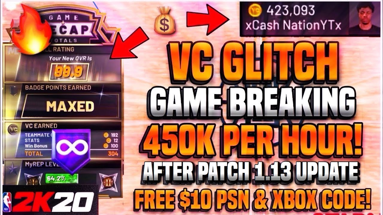 *NEW!* NBA 2K20 VC GLITCH! *UNLIMITED!* *450K* AFTER PATCH 1.13 (PS4 ...