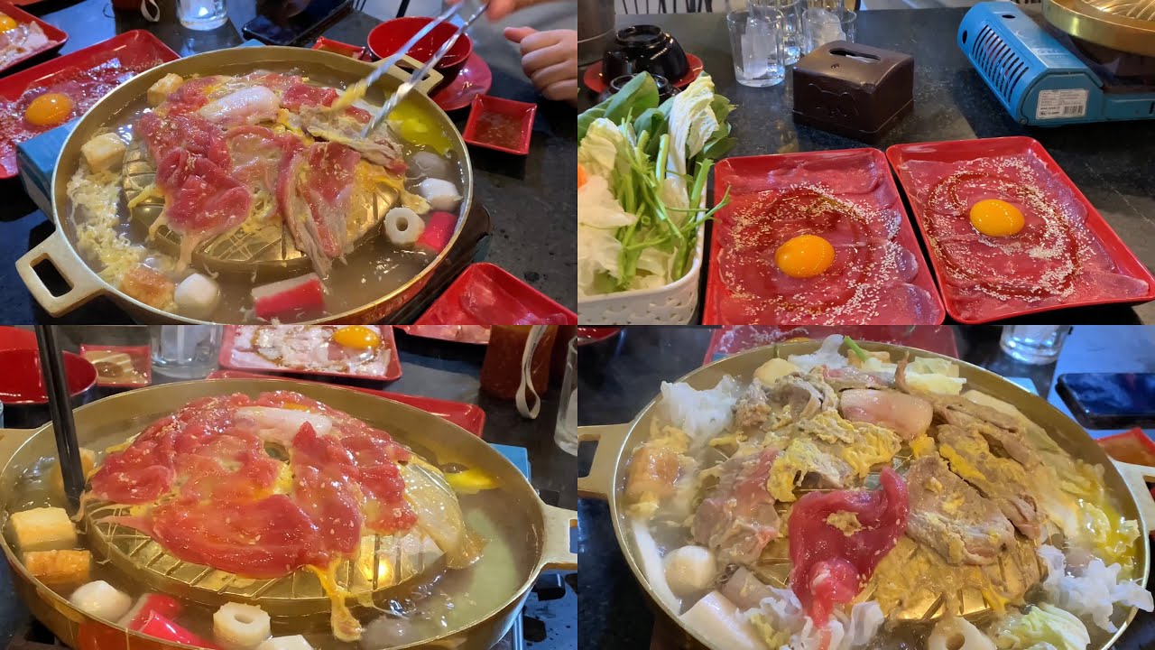 Ordering mokathak BBQ hot pot from Cambodia restaurant | Travel cooking ...