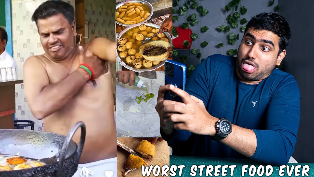 Worst Street Food Ever 🤢 in India | You Have to See This 🤯 - YouTube
