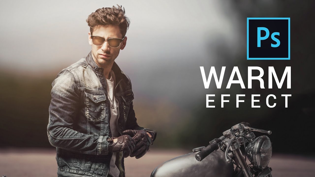 Warm Photo Effect : Photoshop CC Tutorial - YouTube