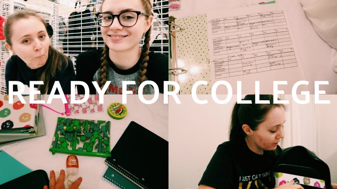 GETTING READY FOR COLLEGE - FAIL?? - YouTube