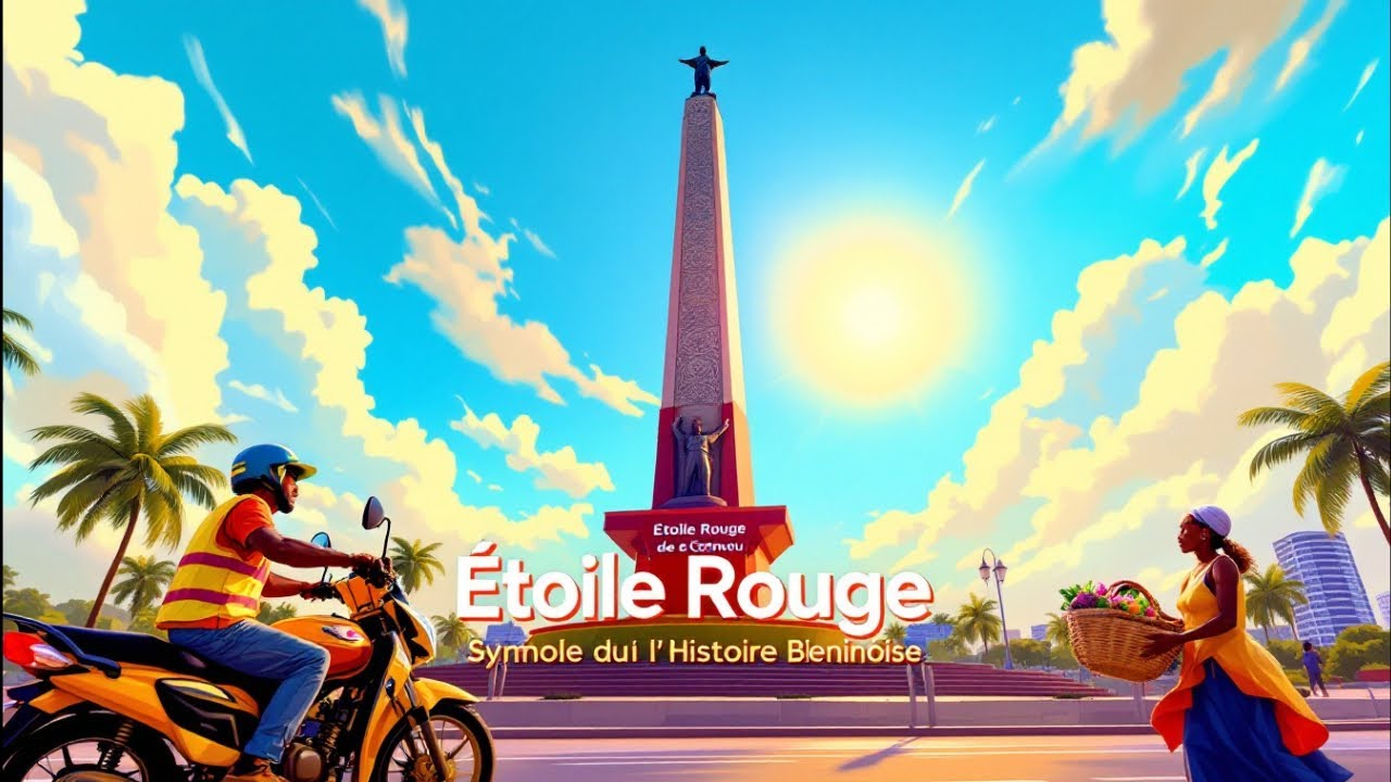 Étoile Rouge de Cotonou : Un Monument Chargé d’Histoire - YouTube