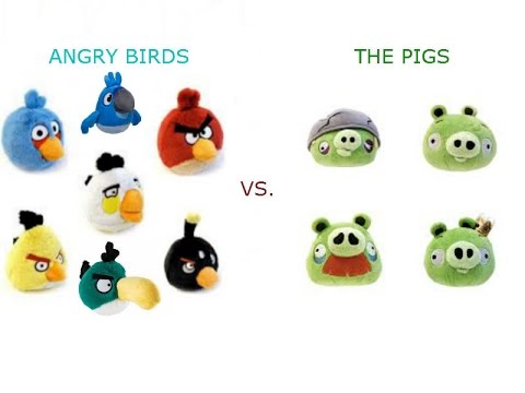 Angry Birds Vs. The Pigs - YouTube
