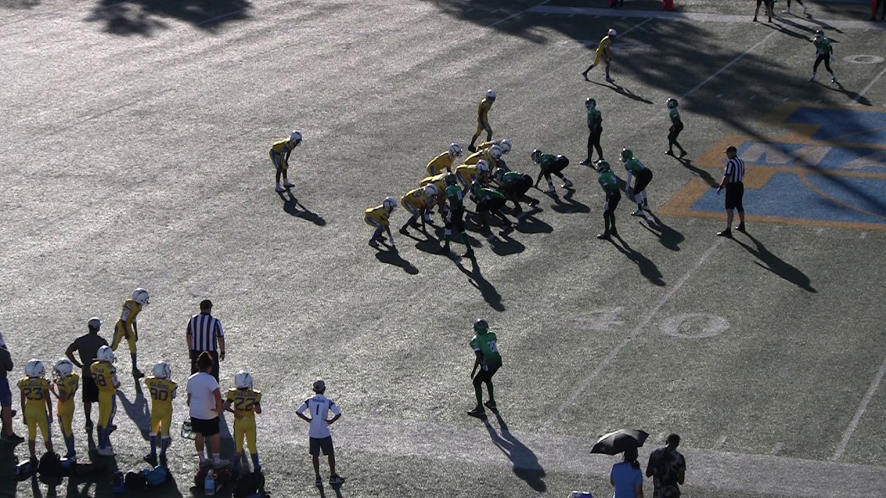 28 Missed block leads to sack - YouTube