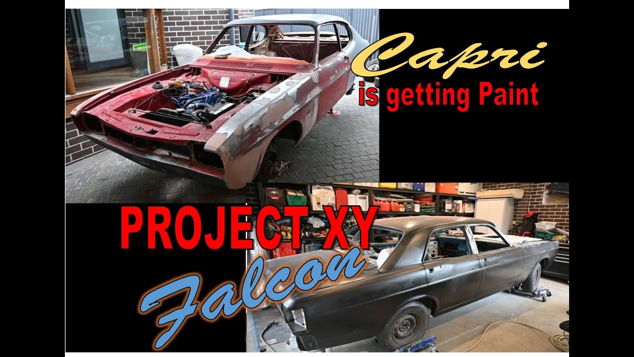 PROJECT XY | EP19 - Bodywork Complete & Capri gets Paint! - YouTube