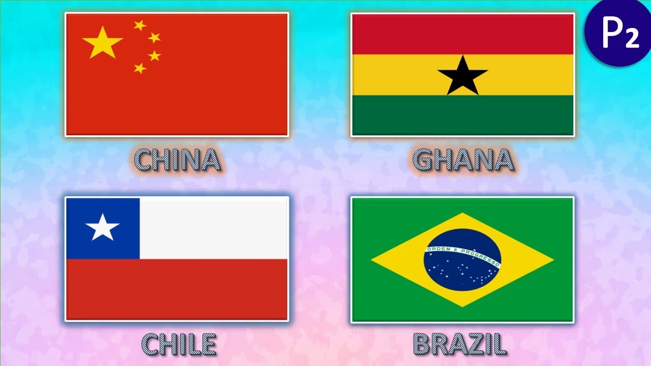 All Flags with "Star" From different Countries |part02| - YouTube