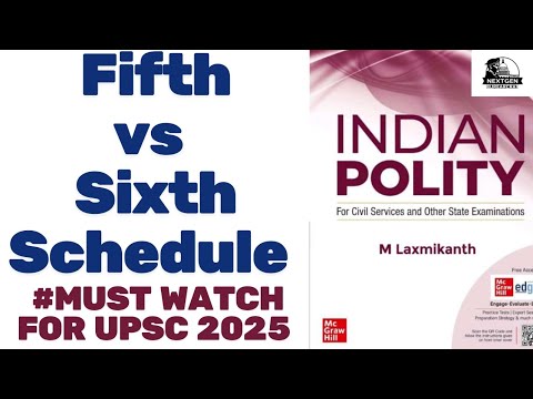 5th & 6th Schedule of Indian Constitution | Important for UPSC |CDS ...