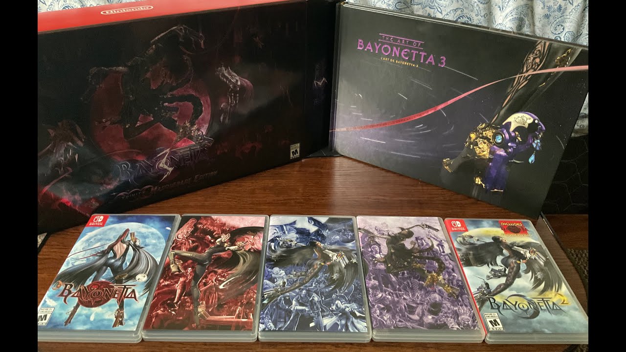 Bayonetta 3: Trinity Masquerade Edition (NSW) Unboxing Part 1 - The ...