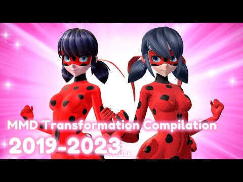 MMD Transformation Compilation 2019-2023