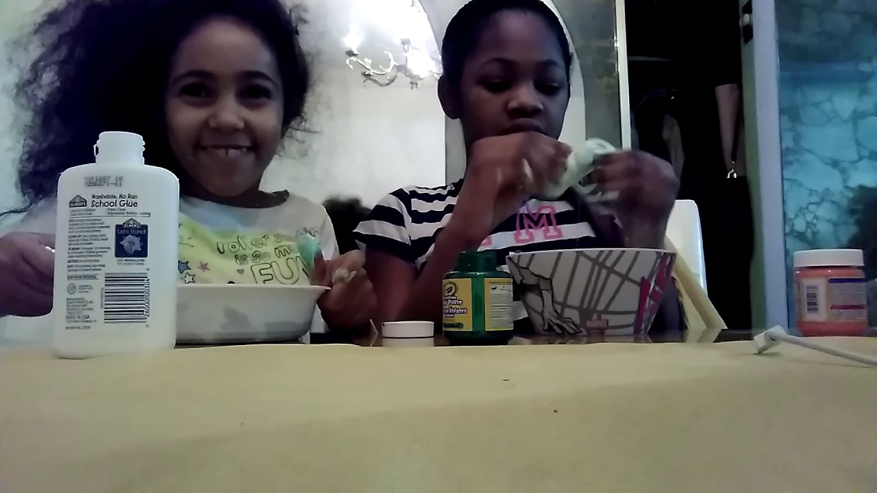 60 second slime challenge - YouTube