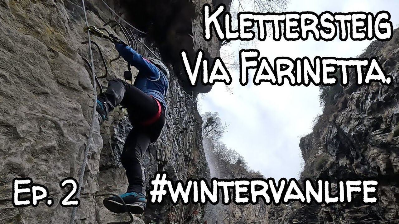 Wintervanlife: Cooler Schluchtenklettersteig Via Farinetta im Rhonetal ...