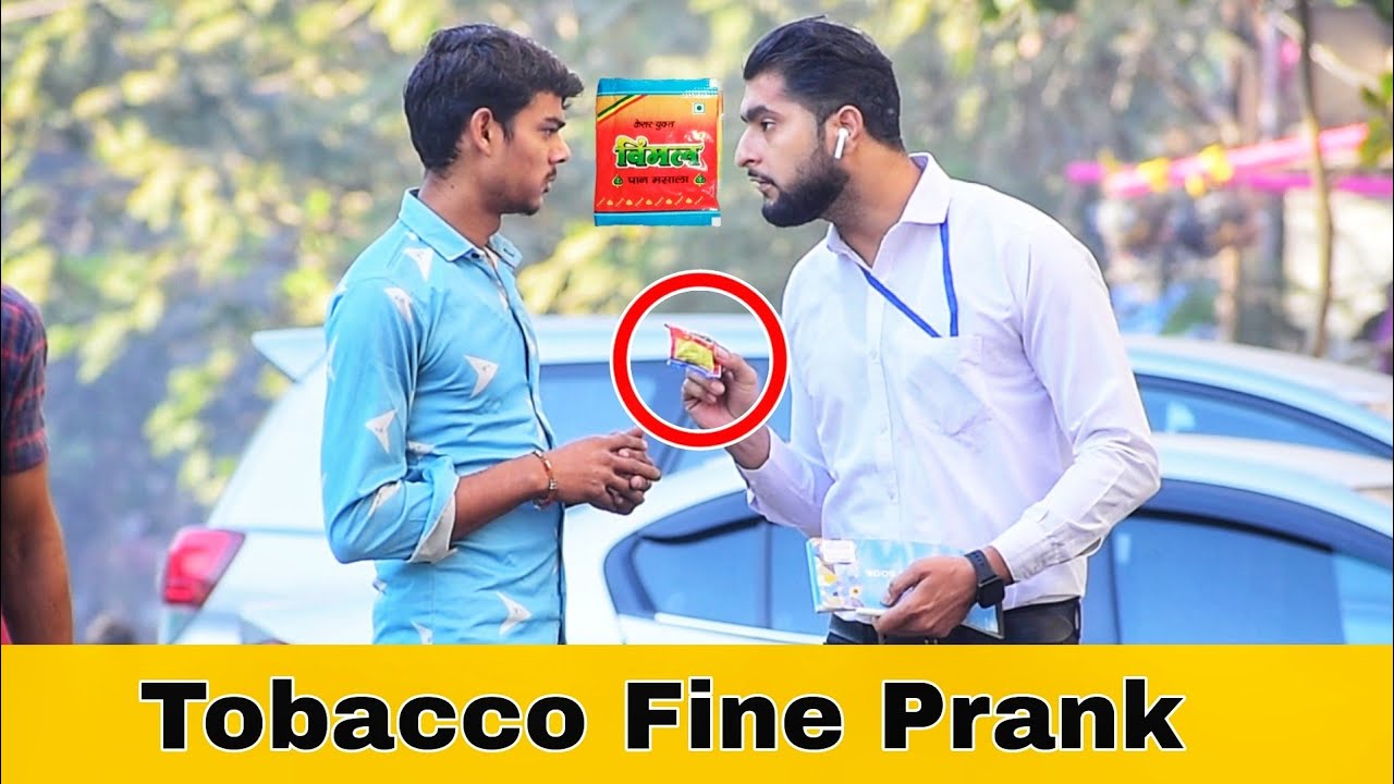 Tobacco Fine Prank | Part 5 | Prakash Peswani Prank | - YouTube