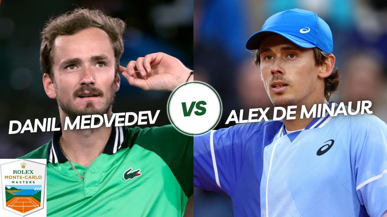 Daniil Medvedev vs Alex De Minaur ATP Monte Carlo Prediction - YouTube